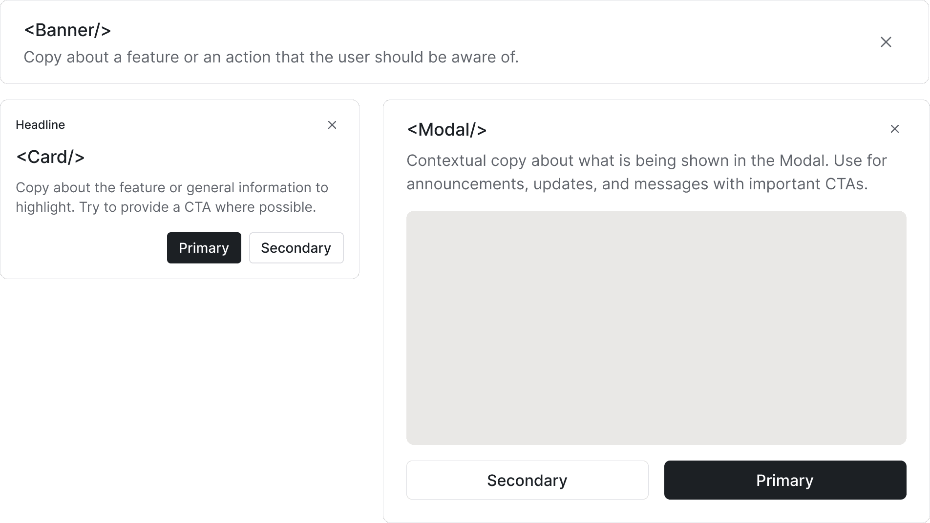 Message types | Knock Docs